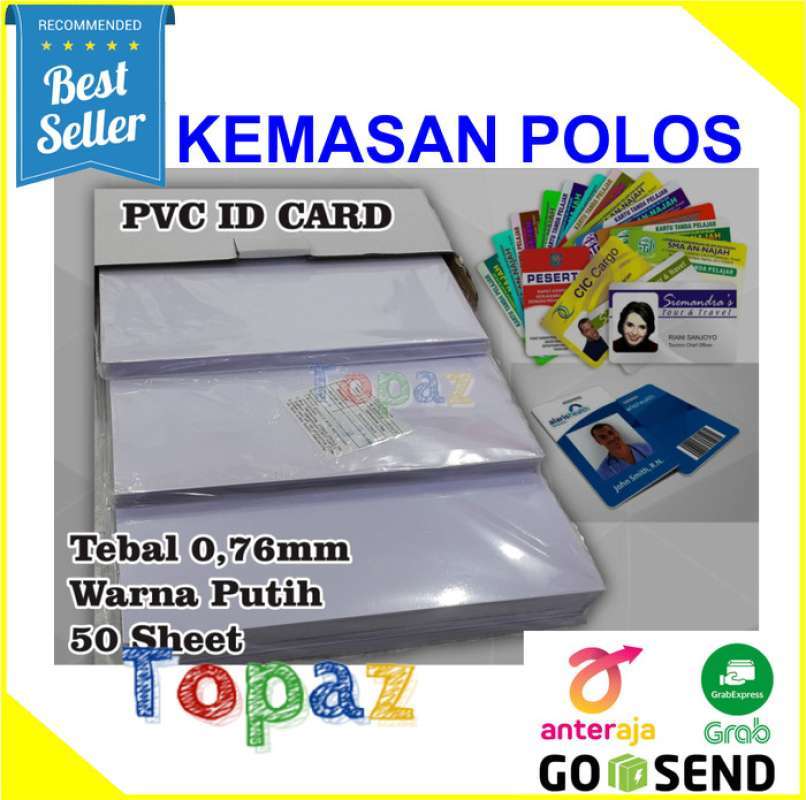 Promo Bahan Baku PVC ID CARD Diskon 23% di Seller Surota Aska ...