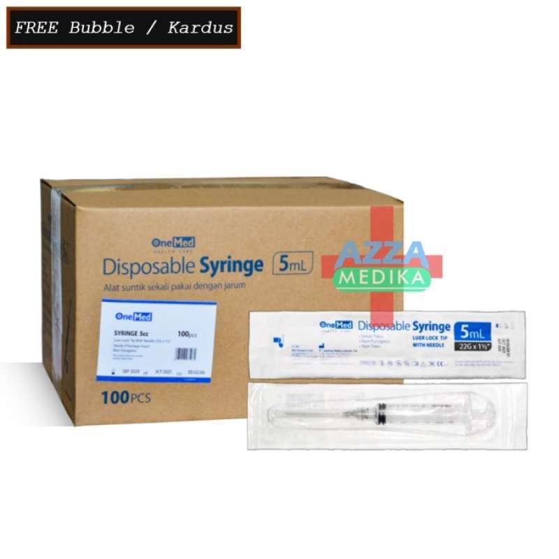 Promo Spuit 5cc Onemed Diskon 33% Di Seller Dillajaya Shop - Cipulir ...