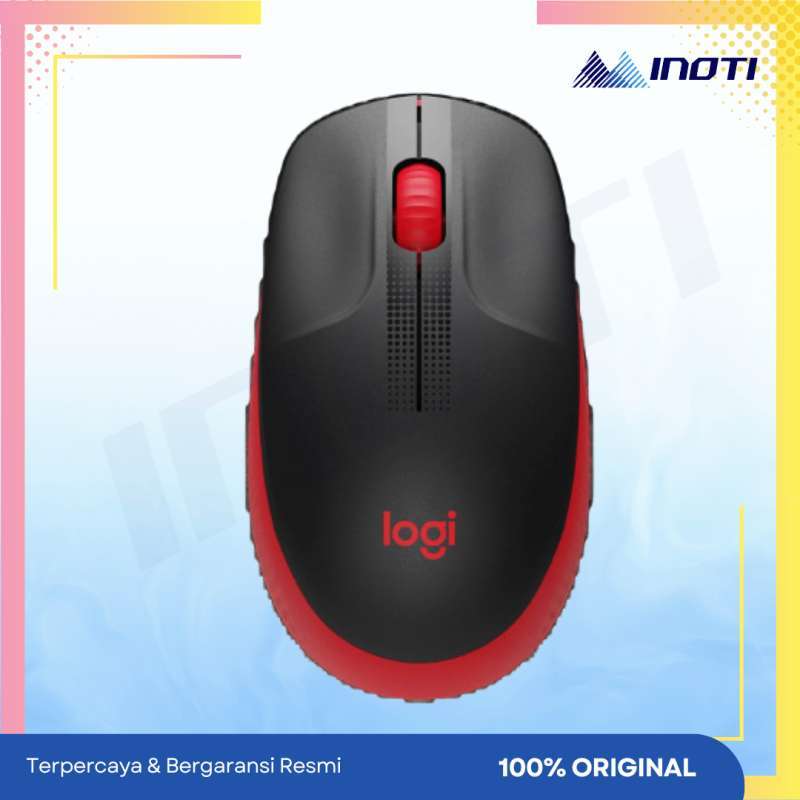 Jual Logitech M190 Wireless Mouse M 190 Mouse Wireless Logitech - Merah ...
