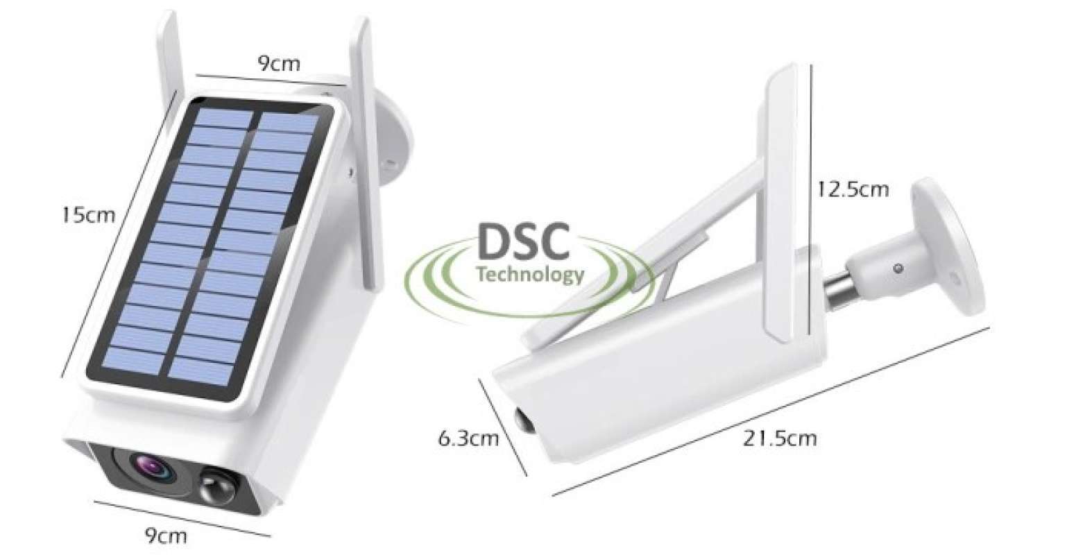 Promo IP CAM SOLAR PANEL CELL CCTV SURYA OUTDOOR WATERPROOF FHD 1080 ...