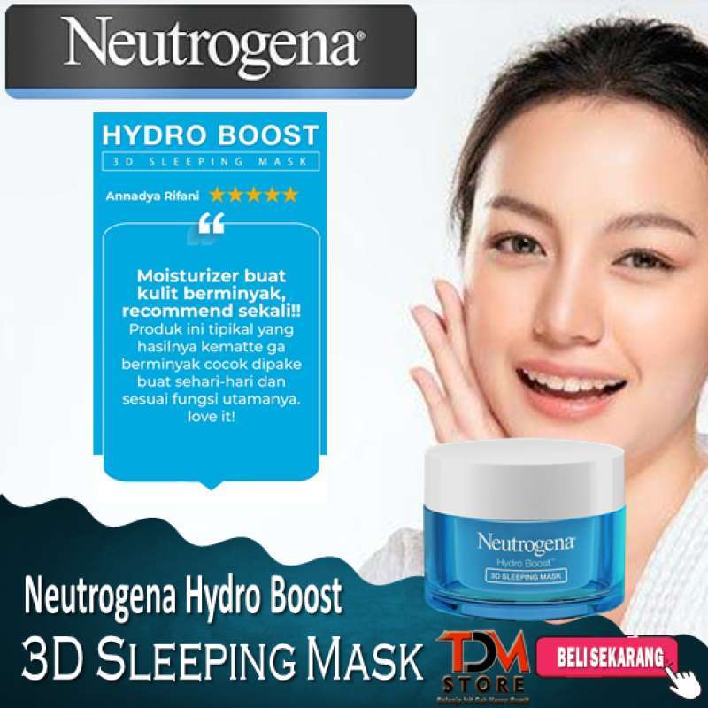 Promo Neutrogena Hydro Boost 3D Sleeping Mask 50gr Diskon 47% di Seller tdmstore25 - Muktiwari ...