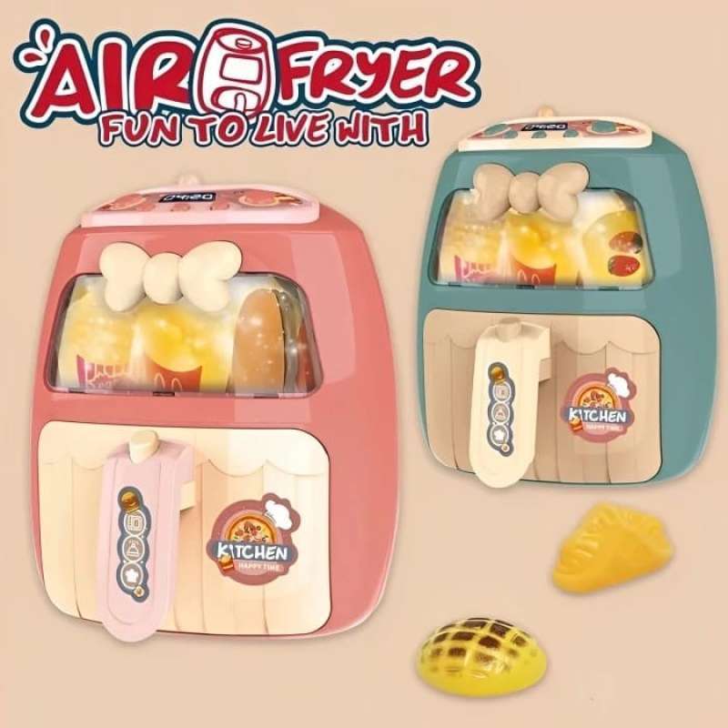 Promo Mainan Air Fryer kitchen set / Alat Masak Lengkap Makanan Diskon ...