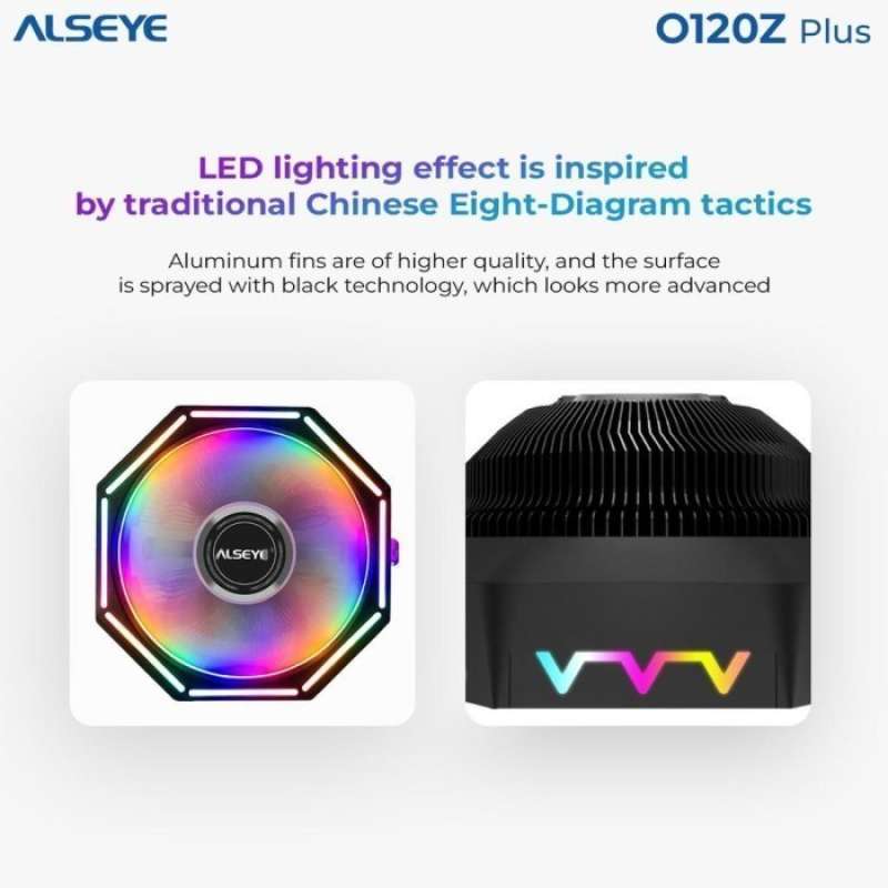 Jual Alseye Fan Processor 0120Z Plus LGA 1700 12CM di Seller CS New ...
