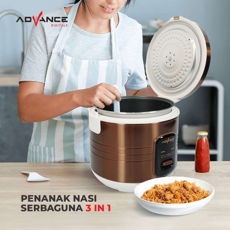 Promo Advance X200 Rice Cooker 3IN1 Penanak Nasi Serbaguna Kapasitas 1 ...