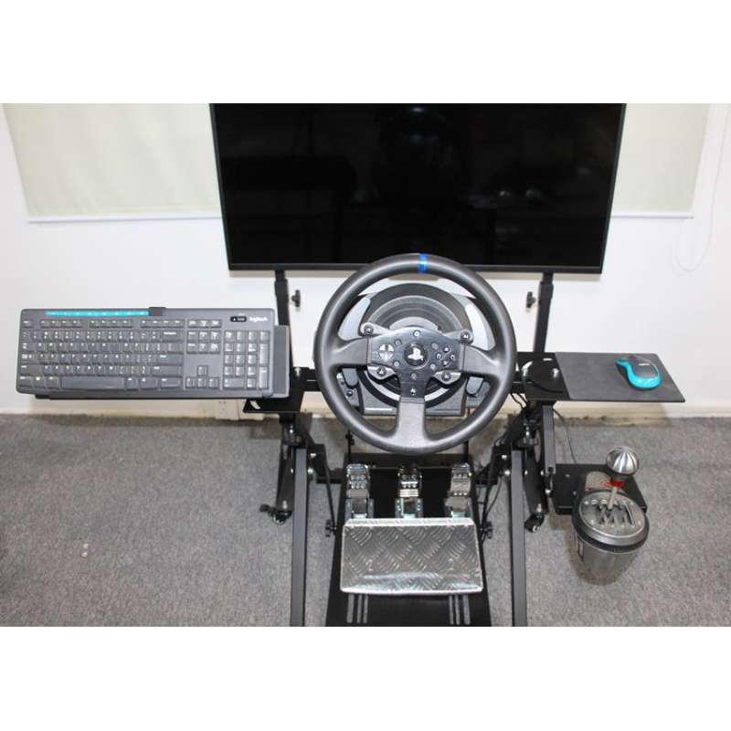Jual Folding Racing Simulator Flight Game Stand Rotatable Keyboard ...