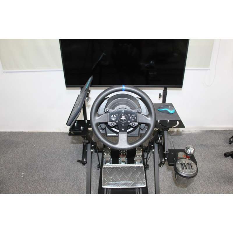 Jual Folding Racing Simulator Flight Game Stand Rotatable Keyboard ...
