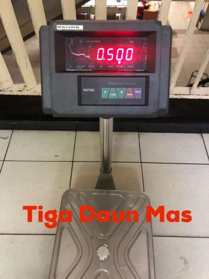 Jual Timbangan Barang Digital Timbangan Lantai Digital 100 Kg Sonic di ...
