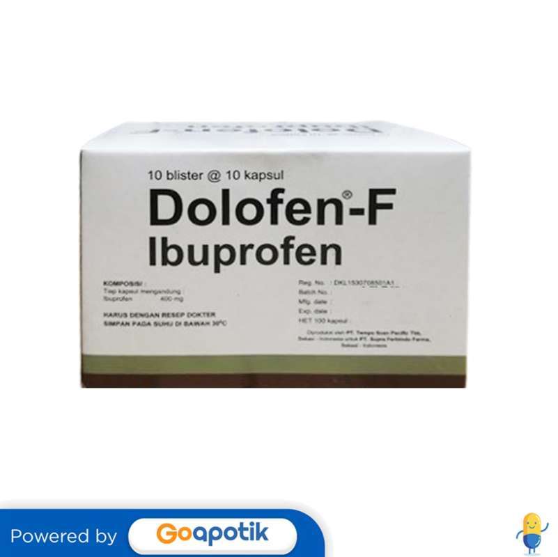 Jual DOLOFEN F BOX 100 KAPSUL di Seller Apotek My Life Farma ...