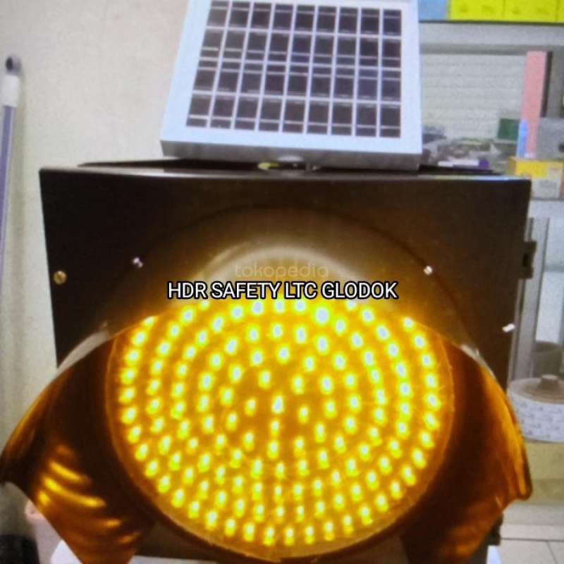 Promo SOLAR WARNING LIGHT 30 cm/LAMPU WARNING LIGHT TENAGA SURYA 30 cm Diskon 23% di Seller Rhmd ...