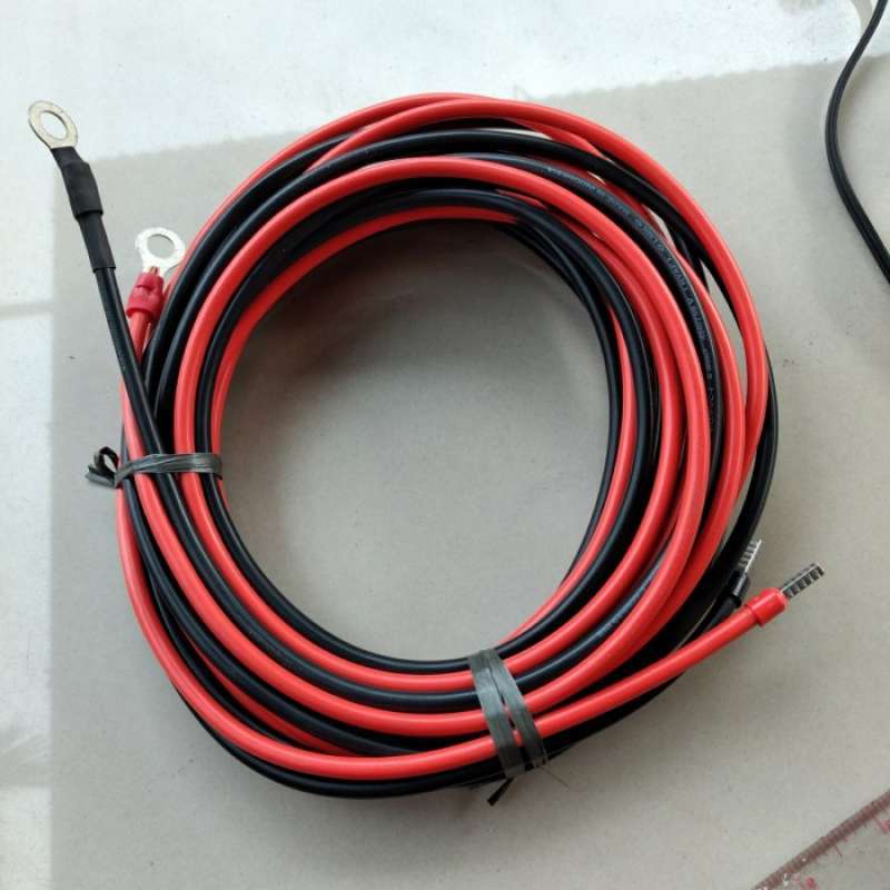 Promo Kabel Aki Solar Cell 6mm X2, 5 Meter Nyaf Eterna Diskon 23% Di ...