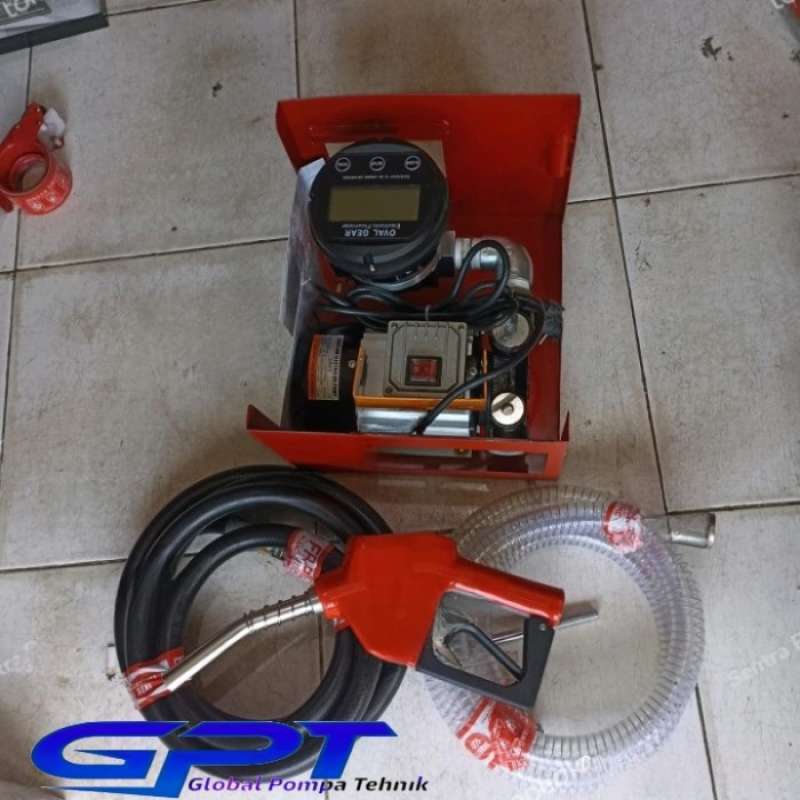 Promo Flowmeter Solar Pompa transfer Digital BBM Dispenser Solar AC ...