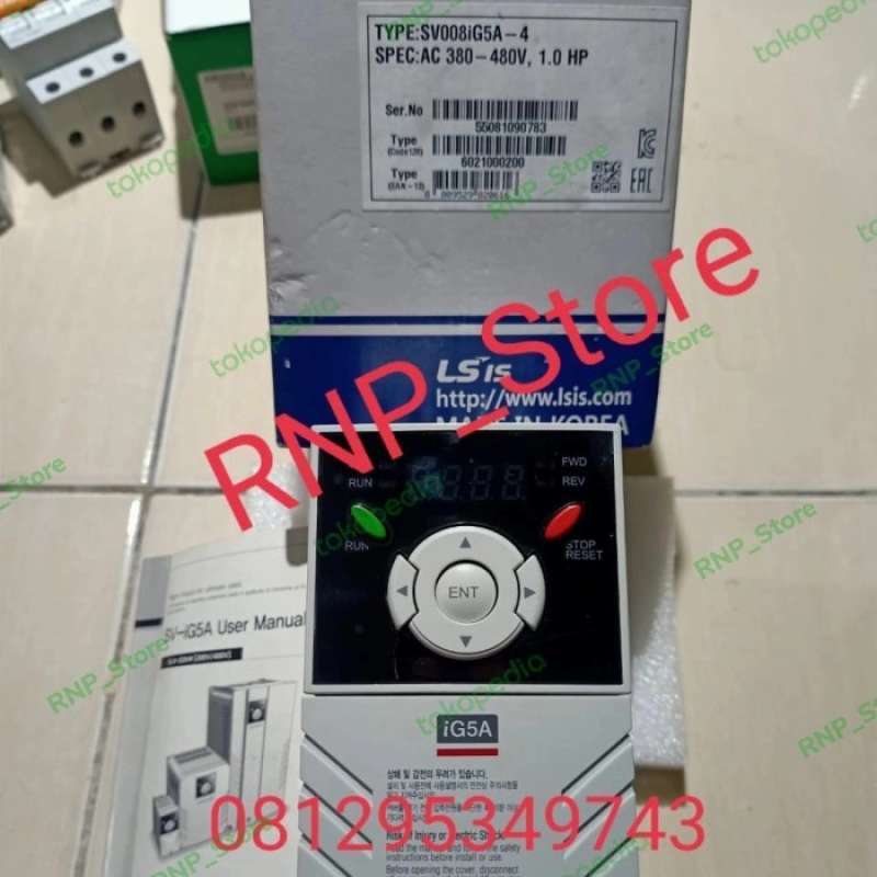 Promo ls sv008ig5a-4 inverter input ac 380-480v 1.0 hp 3 phase Diskon 23% di Seller Rhmd ...