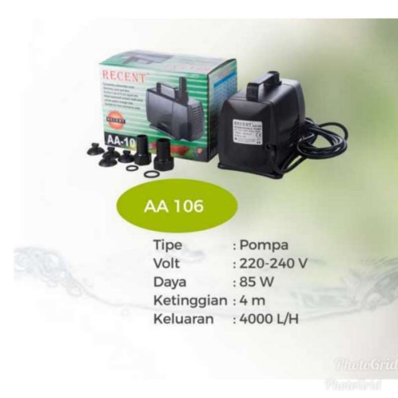 Promo Mesin Aquarium AA-106 - Mesin Pompa kolam - Mesin Sirkulasi kolam Diskon 23% di Seller ...