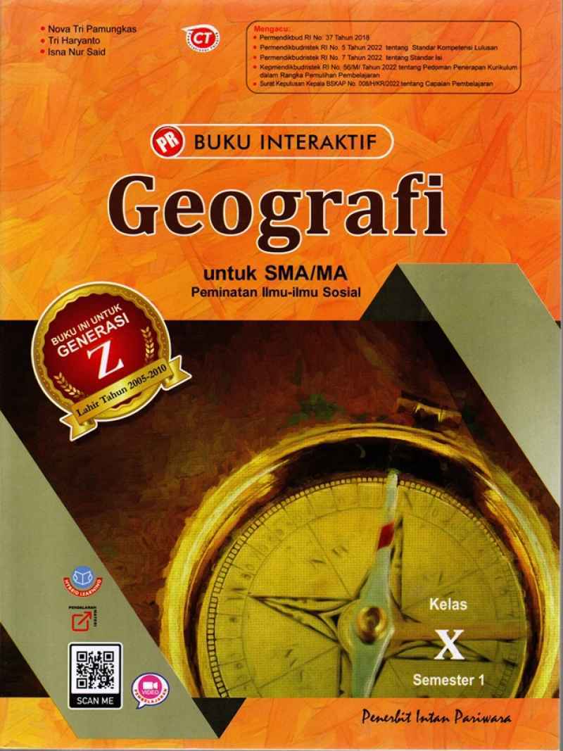 Jual Sma/Ma Pr Buku Interaktif Kl.10 Geografi Peminatan Smt.1 Rev di Seller Gramedia Official ...