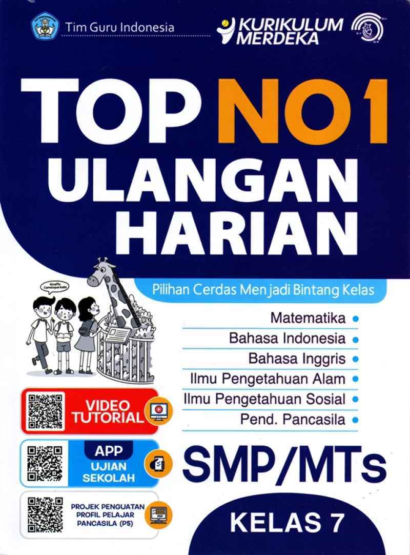 Jual Top No.1 Ulangan Harian Kelas 7 Kurikulum Merdeka di Seller ...