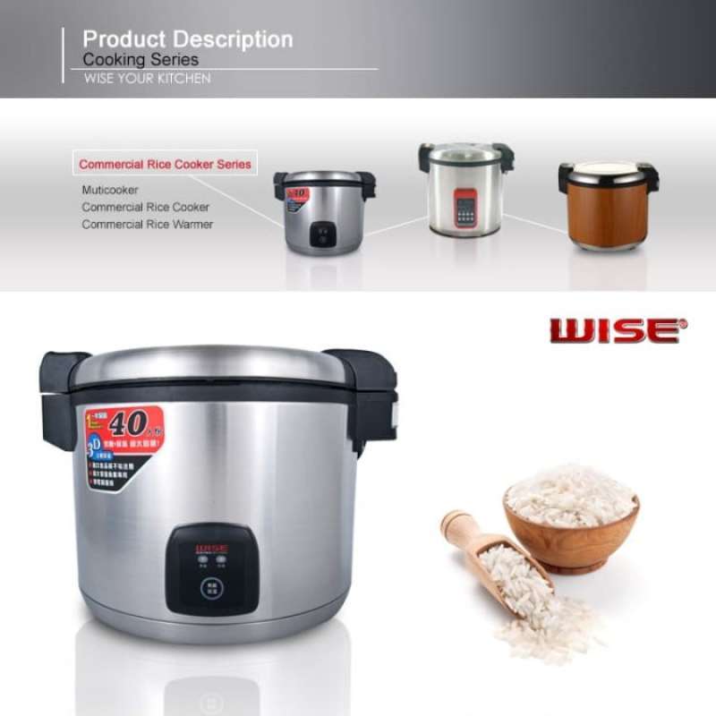 Promo Electronic Rice Cooker Besar. Big Catering Rice Cooker Wise ...