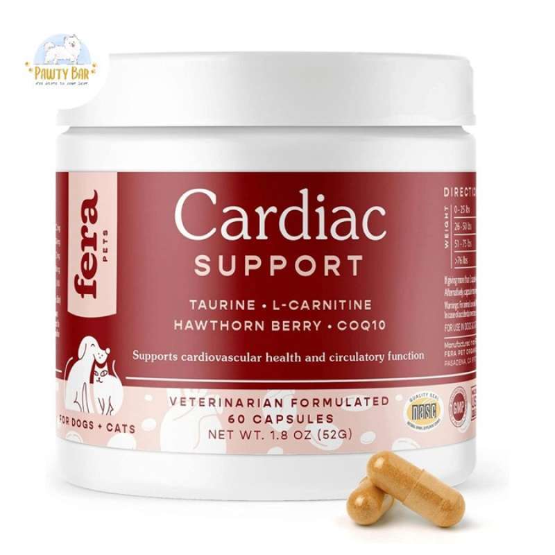 Promo FERA PETS SUPPLEMENT - CARDIAC SUPPORT-VITAMIN JANTUNG ANJING ...