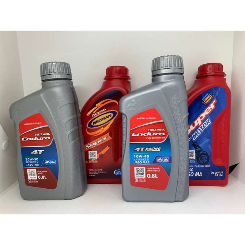 Promo Pertamina Enduro & Mesran Super Varian Pelumas Motor Non Matic ...