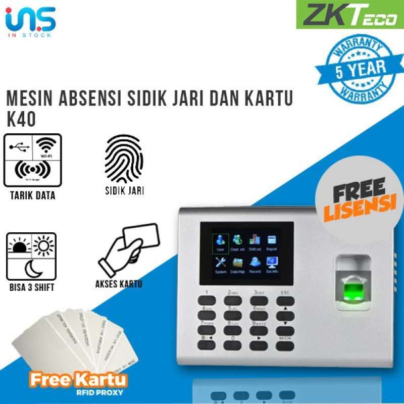 Promo Mesin Absensi Fingerprint / Mesin Absen / Solution X105 / K40 ...