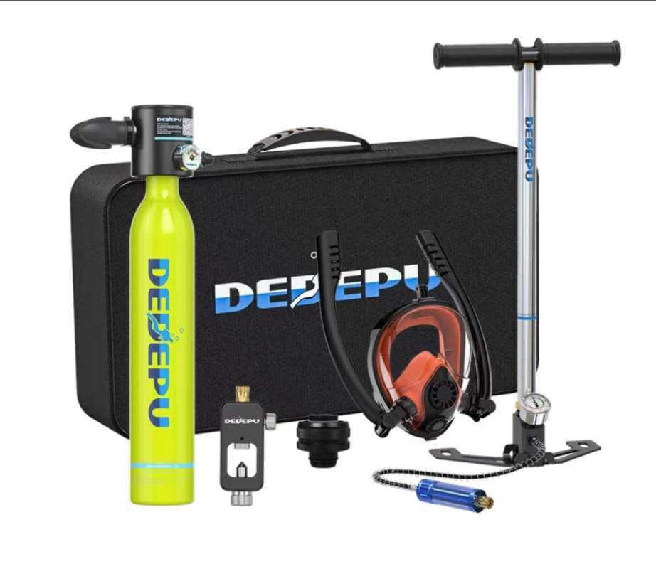 Jual DEDEPU S3000 PLUS DIVING REGULATOR DIVING AIR TANK HAND PUMP SCUBA ...