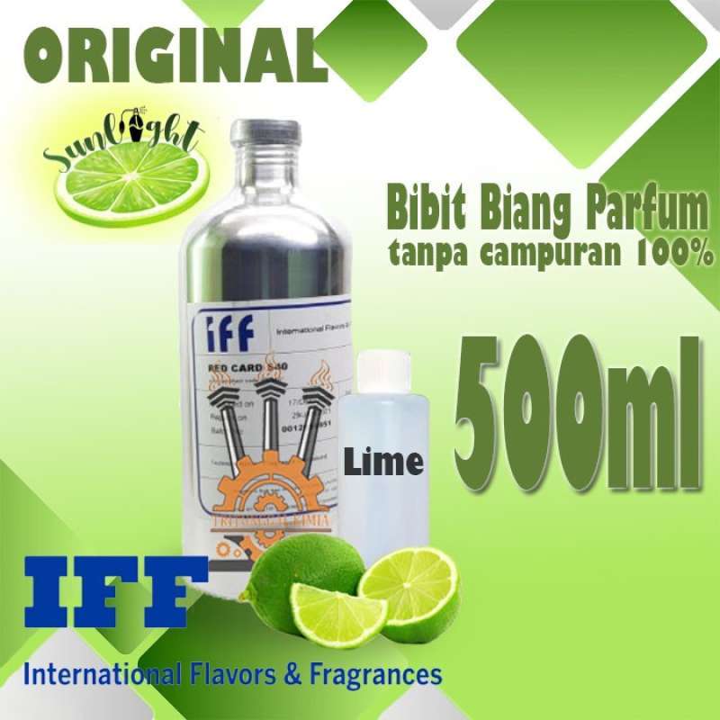 Jual IFF Jeruk Nipis 500ml Bibit Parfum Pengharum Ruangan Aroma Jeruk ...