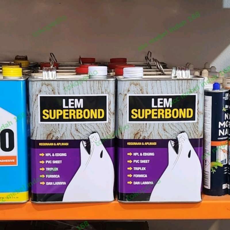 Promo lem HPL superbond ungu 2.5 kg lem taco sheet Diskon 23% di Seller ...