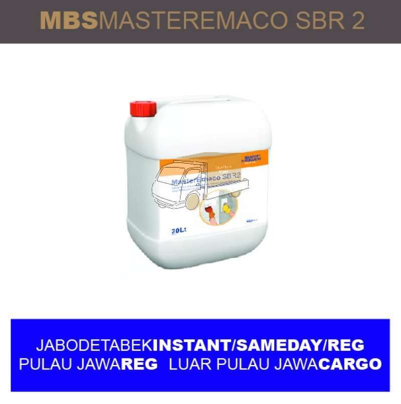 Promo MBS ex-BASF MasterEmaco SBR 2 SBR2 Co-Polymer 20 liter Diskon 23% ...