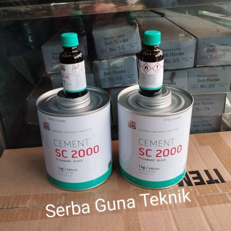 Promo Lem Belt Conveyor SC 2000 + Hardener ER42 Rema Tip Top SC2000 ...