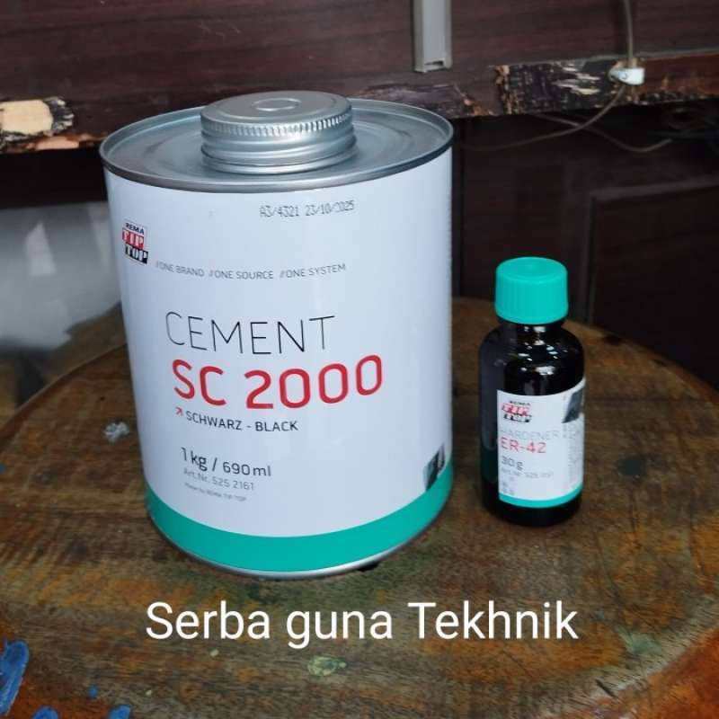 Promo Lem Belt Conveyor SC 2000 + Hardener ER42 Rema Tip Top SC2000 ...