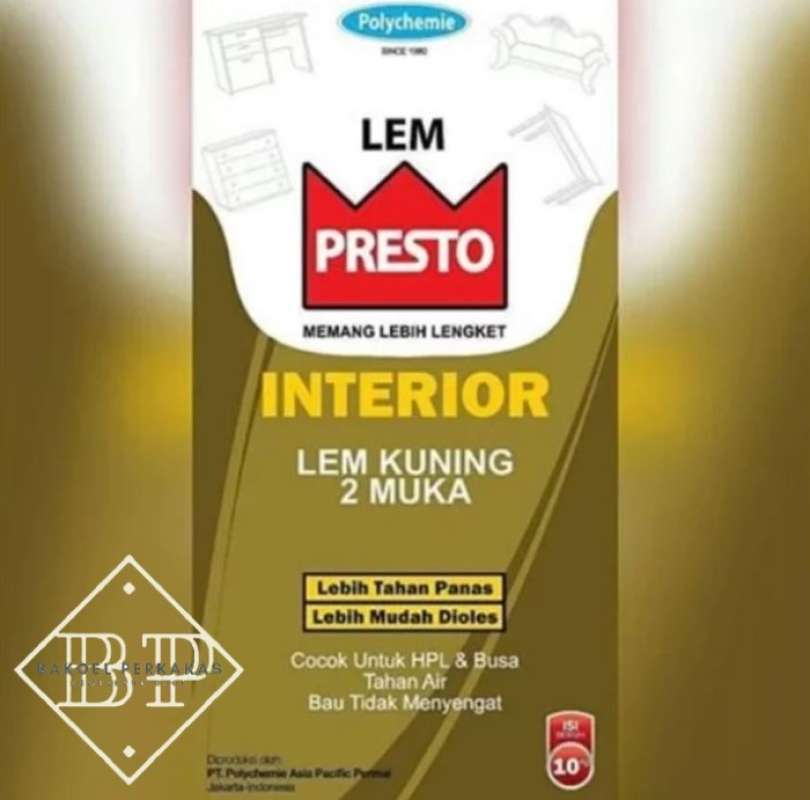 Promo Lem HPL Interior PRESTO 2.5kg Lem Taco Sheet Vitconsheet Deco PVC ...