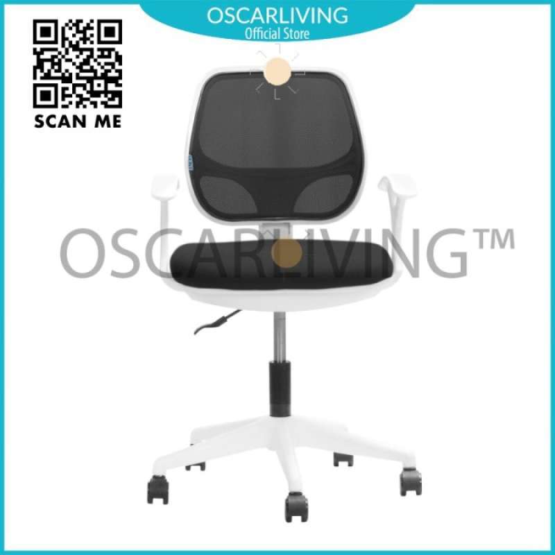 Promo New Inco Javico I / W-Fw Kursi Kantor Rangka Putih / Office Chair ...