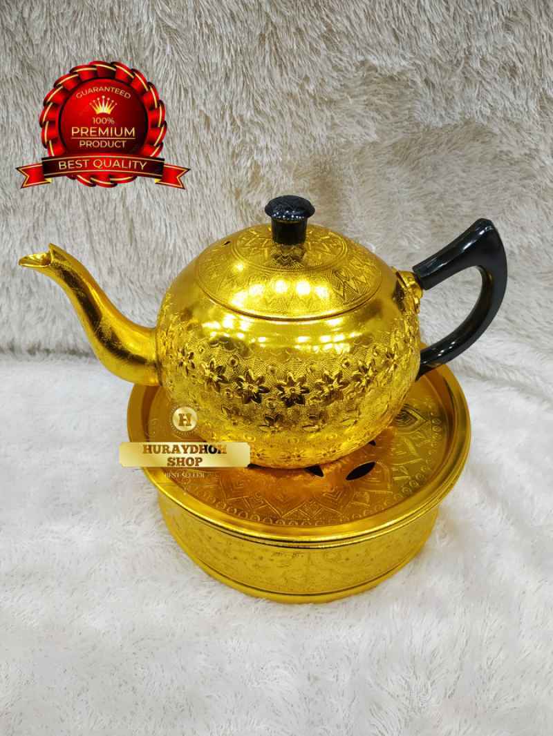 Promo Teko Cuci Tangan Cucian Tangan Arab Gold Dan Silver Ceret Alumunium Terbaik Diskon 30% di ...