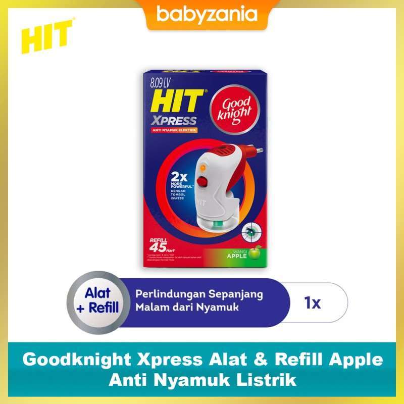 Jual HIT Good Knight Xpress Set Alat + Refill Obat Nyamuk Listrik ...