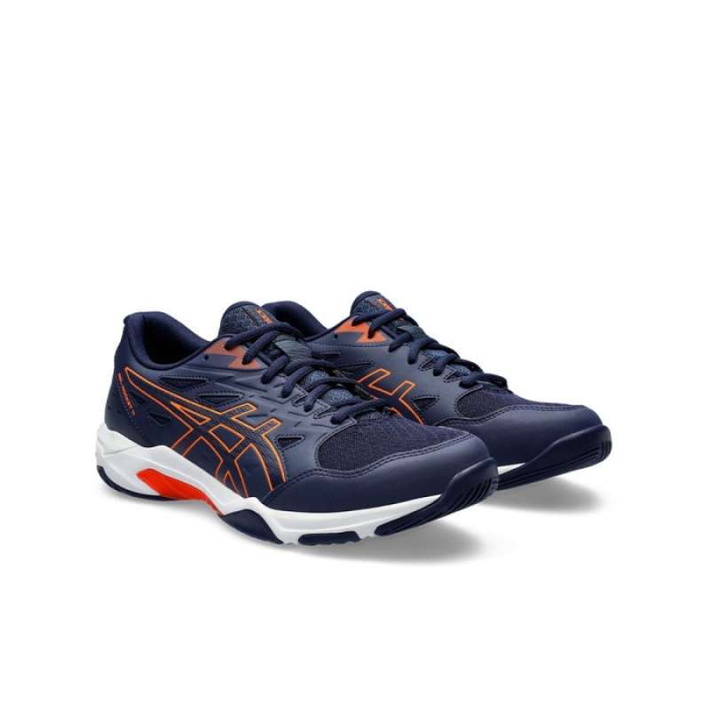 Jual Asics Men Gel-rocket 11 Wide -1071a094.402 - Peacoat/shocking ...