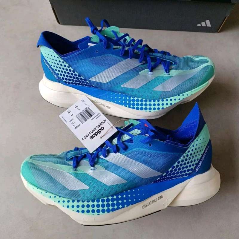 Jual Adidas Adizero Adios Pro 3 Pulse Mint Royal Blue Race Week 4 ...