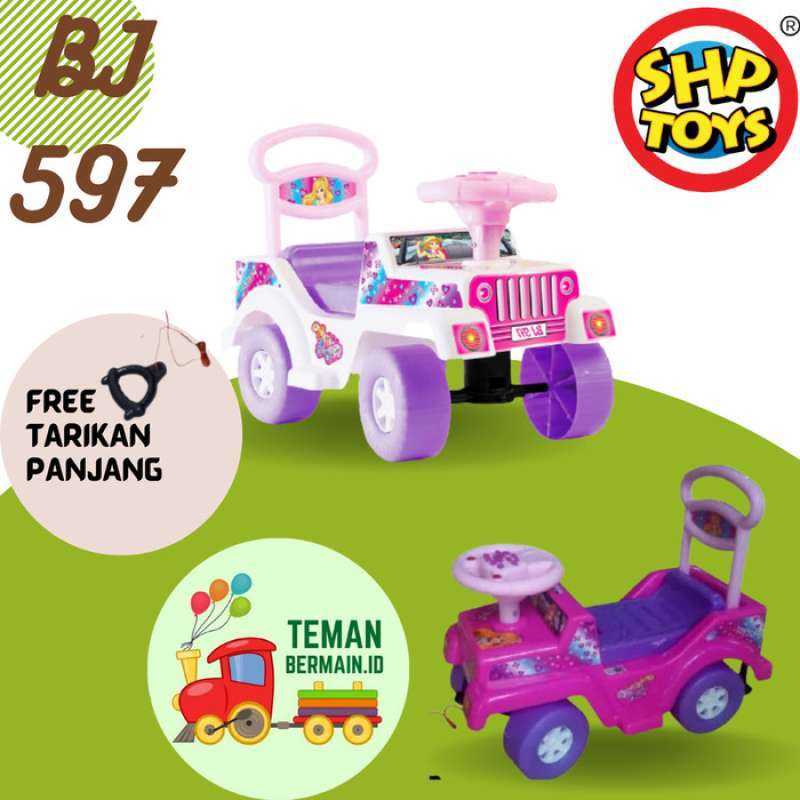 Jual Mobil-Mobilan Anak ,BARBIE JEEP BJ 597 - SHP Toys (GOSEND/GRAB ...