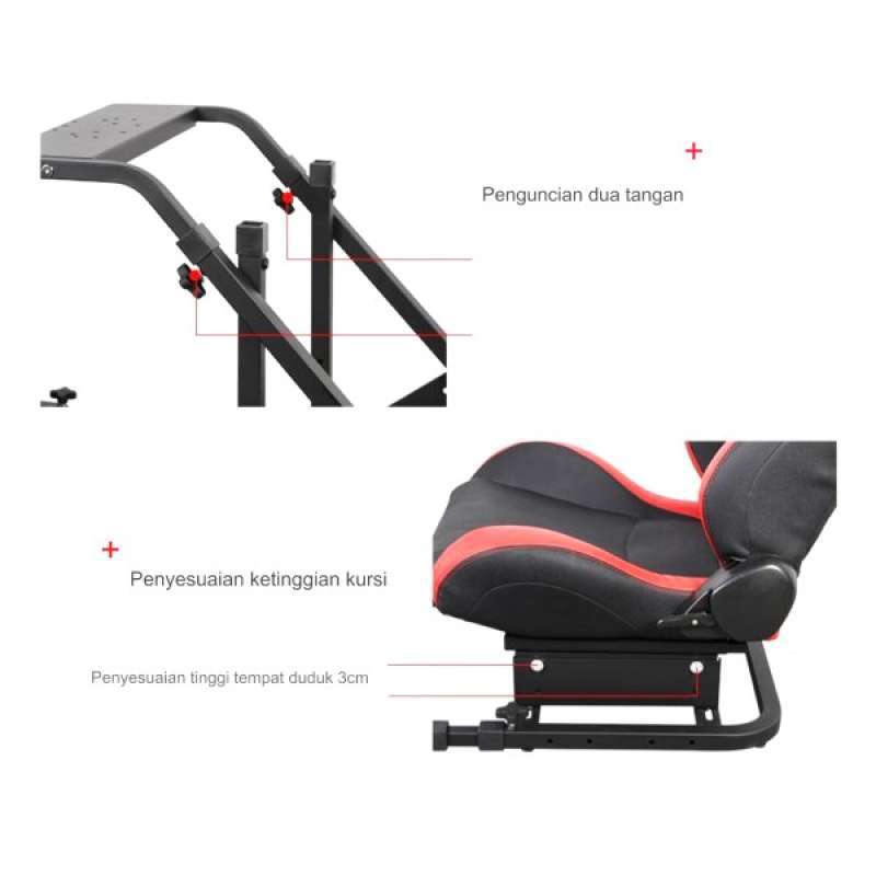 Jual Ultimate Gaming Chair Steering Wheel Simulator Playseat Game ...