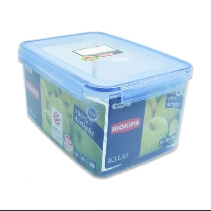 Promo Komax 8.3 Lt Biokips Wadah Makanan Toples Kedap Udara Air 8L Ltr ...