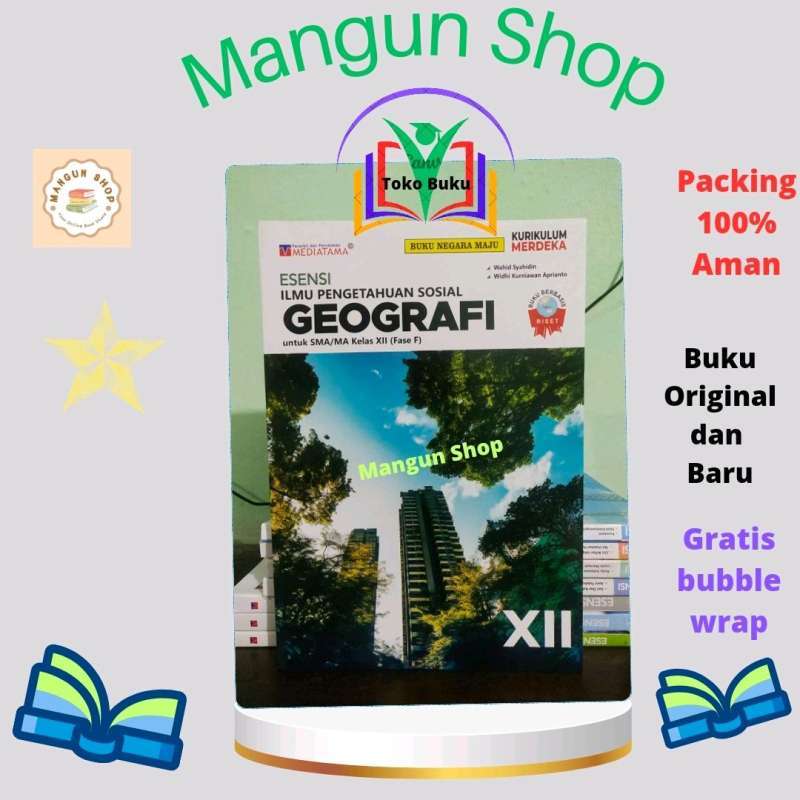 Jual Buku Esensi Geografi Kelas 12 Sma/ma Kurikulum Merdeka Mediatama Di Seller Mangun Shop ...