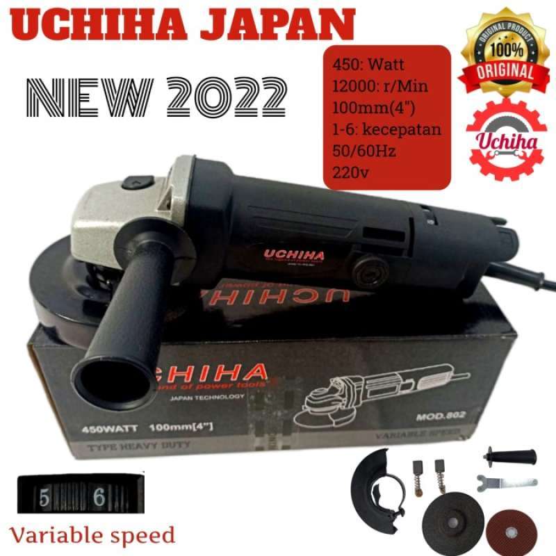 Promo Mesin Gerinda Uchiha Japan Variable Speed Grinder Gurinda Poles ...