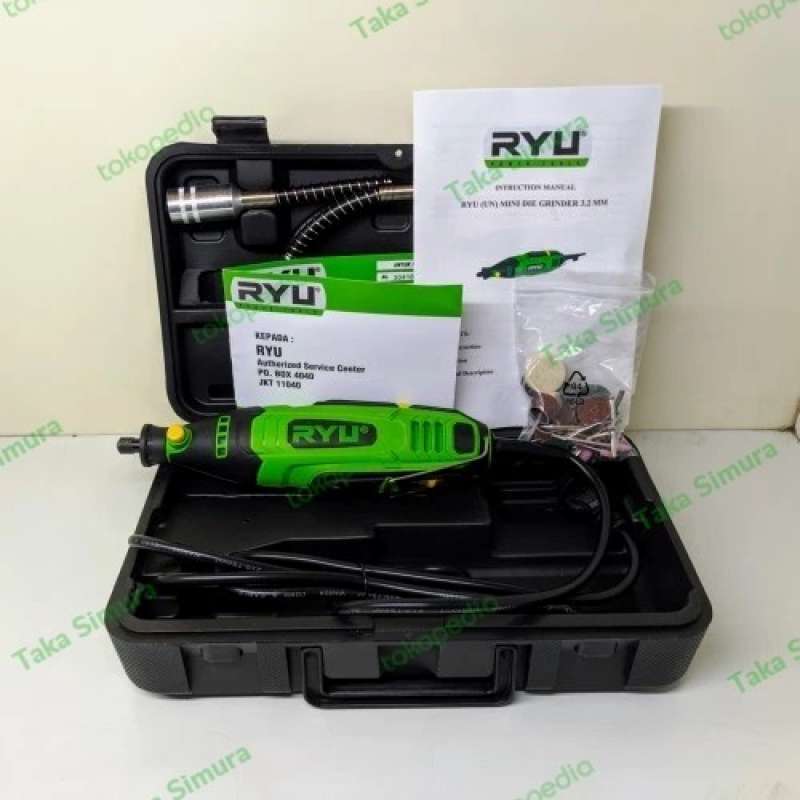 Promo MESIN TUNER SET MINI DIE GRINDER RYU RDG32 BOR POTONG UKIR ...