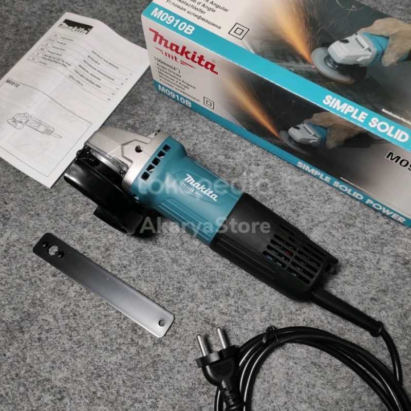 Promo Makita M0910B | Mesin Gerinda | Angle Grinder | M 0910 B Diskon ...