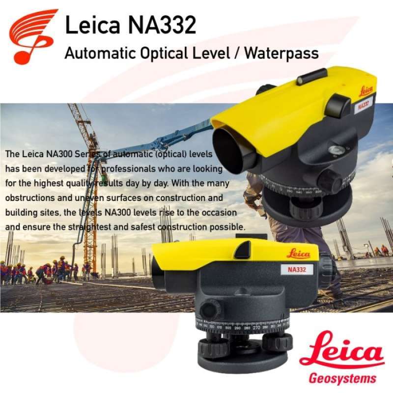 Promo Leica NA332 Automatic Optical Level / Waterpass NA 332 - Topcon AT-B4 Diskon 23% di Seller ...