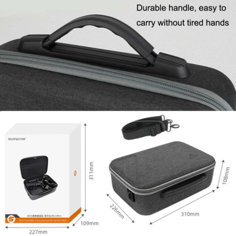 Promo Sunnylife B555 Carrying Case Dji RS3 Mini - Shoulder Bag Dji RS 3 ...