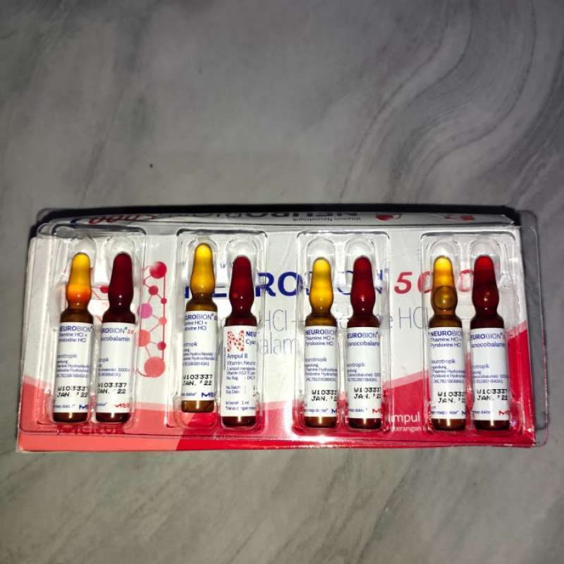 Jual Neurobion 5000 Injeksi /1 Pasang Exp 2025 Di Seller Apotik Hanifa ...