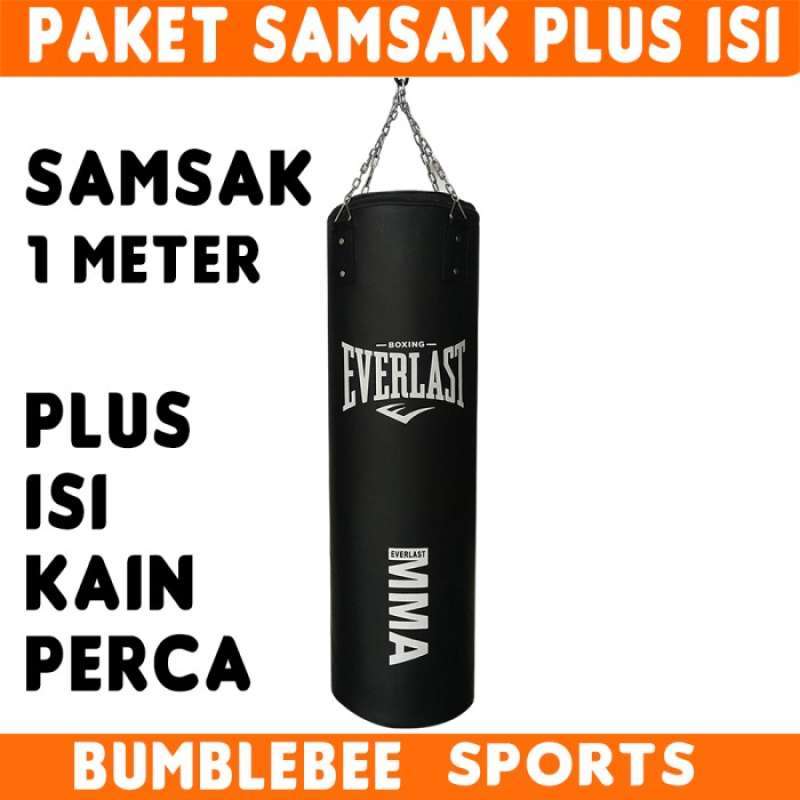 Promo SAMSAK PLUS ISI Perca Everlast 1M Sansak Muay Thai Tinju MMA ...
