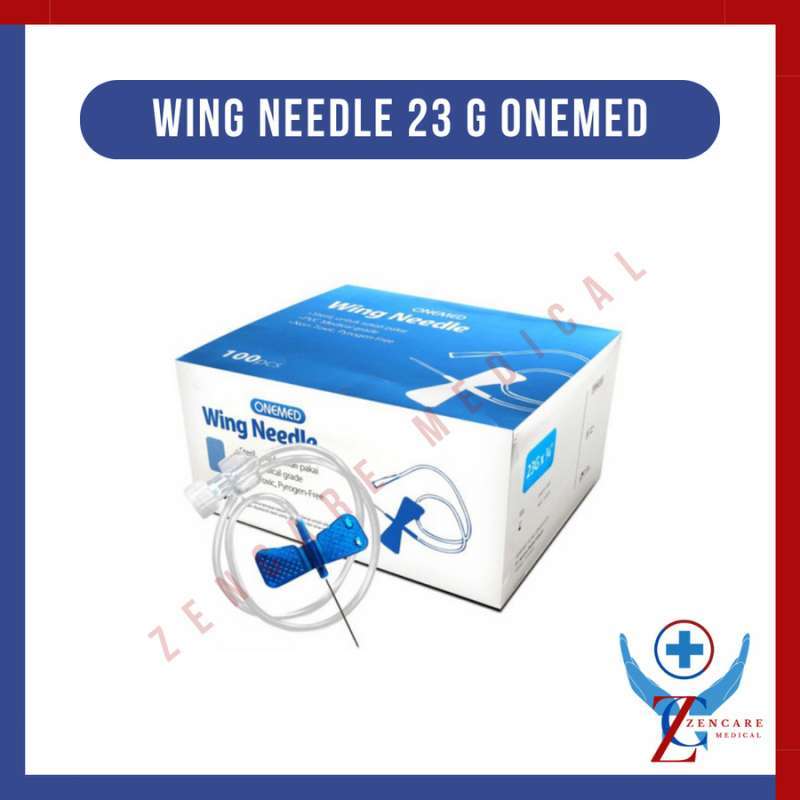 Jual Wing Needle Onemed 23g Di Seller Zencare Medical Muharto - Jodipan ...
