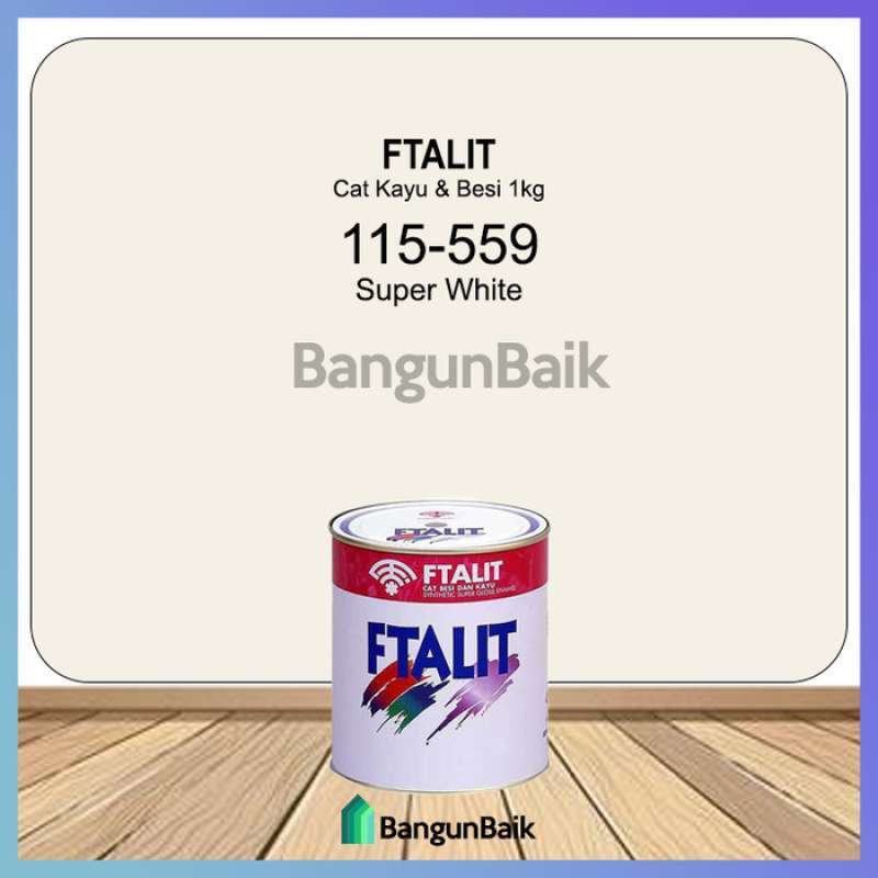 Promo Kansai Ftalit 559 White Doff 1Kg / Cat Kayu Dan Besi Ftalit 115 ...
