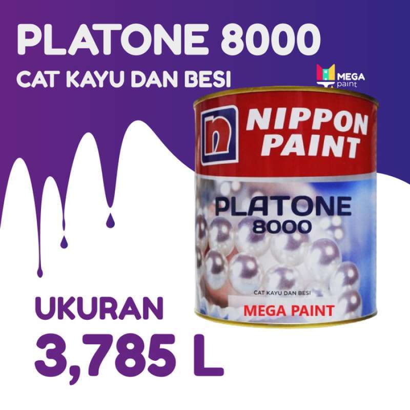 Promo Platone 8000 - Cat Besi Dan Kayu Nippon Paint 3,785l Diskon 23% ... Promo Platone 8000 - Cat Besi Dan Kayu Nippon Paint 3,785l Diskon 23% ...
