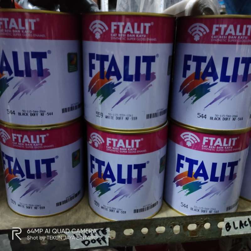 Promo Ftalit (1 Kg) - Cat Minyak / Untuk Kayu Besi (Ready Semua Warna ...